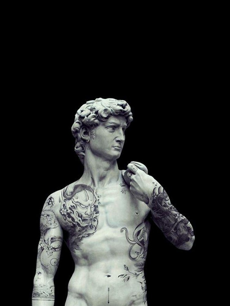 "David's tattoo" Art Print for Sale by -frikadelka- | Redbubble