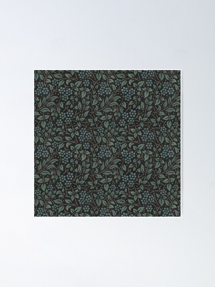 "Chalkboard Filigree Floral" Poster by PatriciaSheaArt | Redbubble