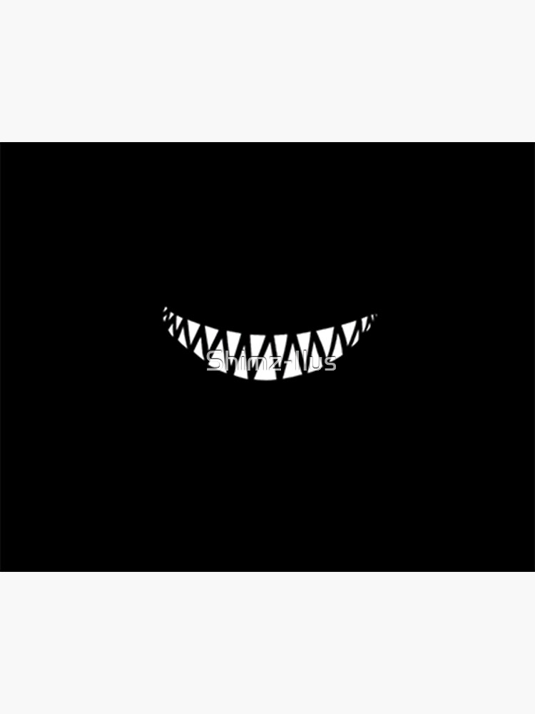 "Creepy grin" Sticker for Sale by Shimz-Ilus | Redbubble