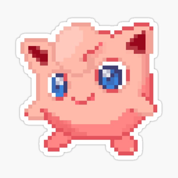 Jigglypuff Stickers | Redbubble