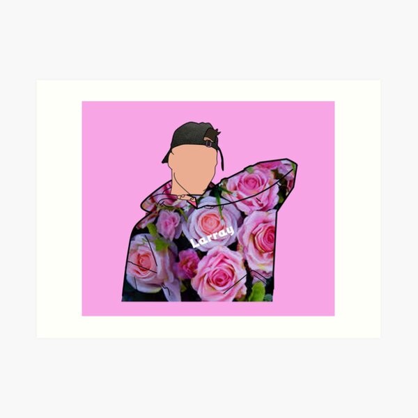 " Larray- Digital Art- Pink Roses Jumpers (Pink)" Art Print by ...