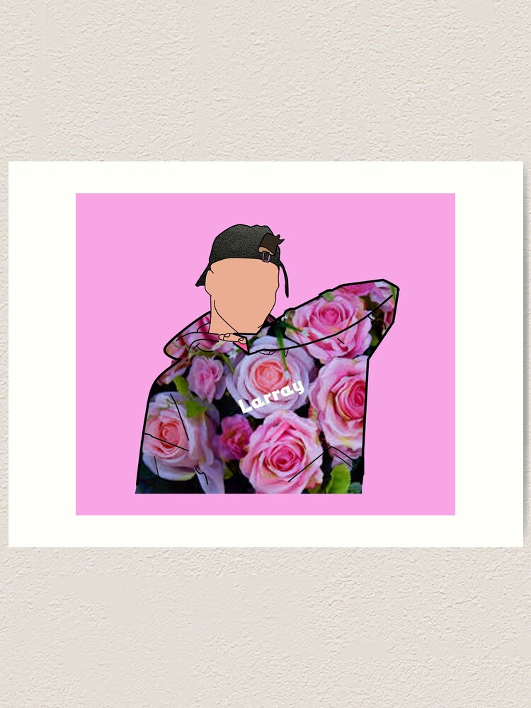 " Larray- Digital Art- Pink Roses Jumpers (Pink)" Art Print by ...