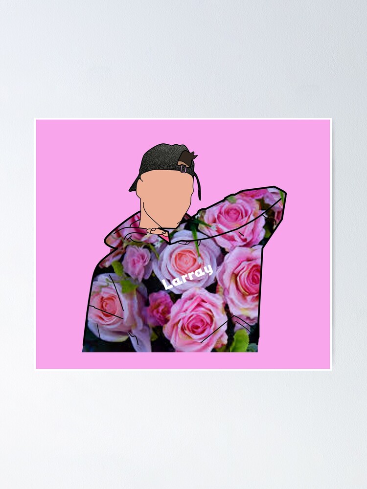 " Larray- Digital Art- Pink Roses Jumpers (Pink)" Poster by VtheArtist ...