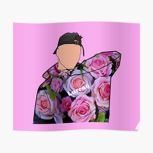 " Larray- Digital Art- Pink Roses Jumpers (Pink)" Poster by VtheArtist ...