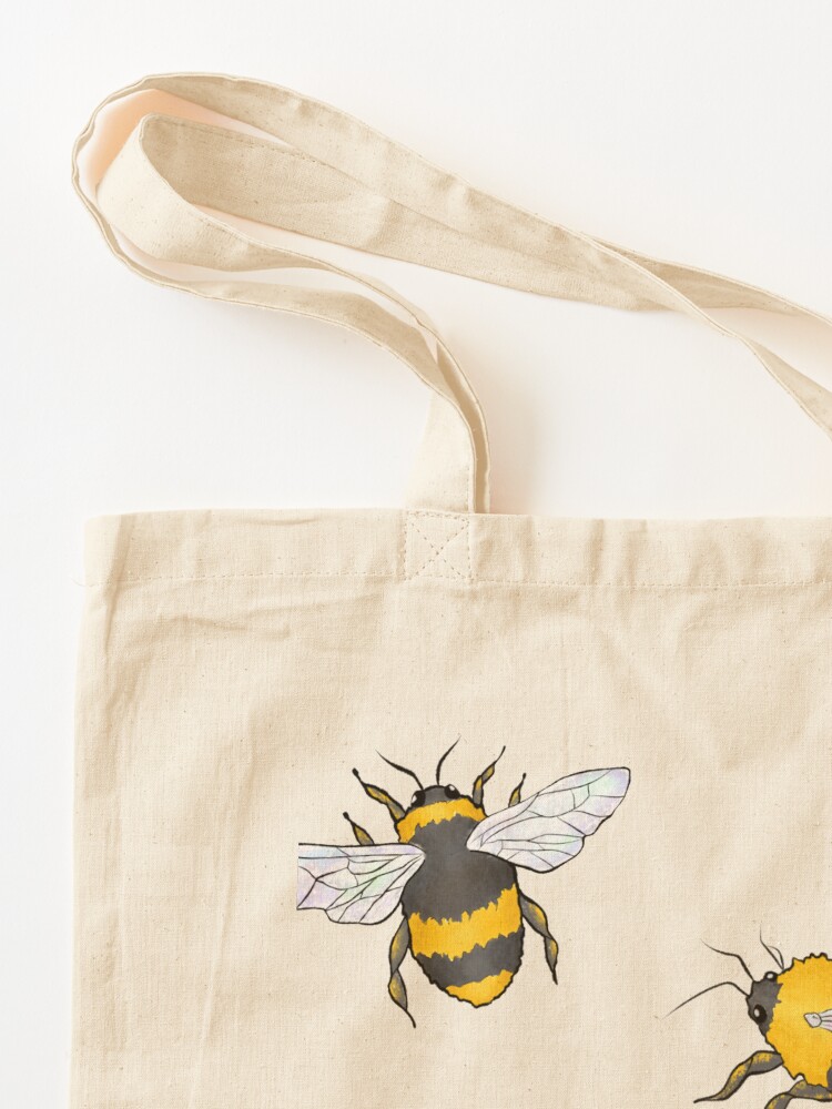 "BEES?" Tote Bag for Sale by sararosalie | Redbubble
