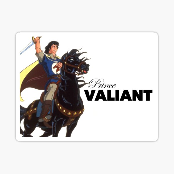 "Prince Valiant" Sticker for Sale by spooky187 | Redbubble