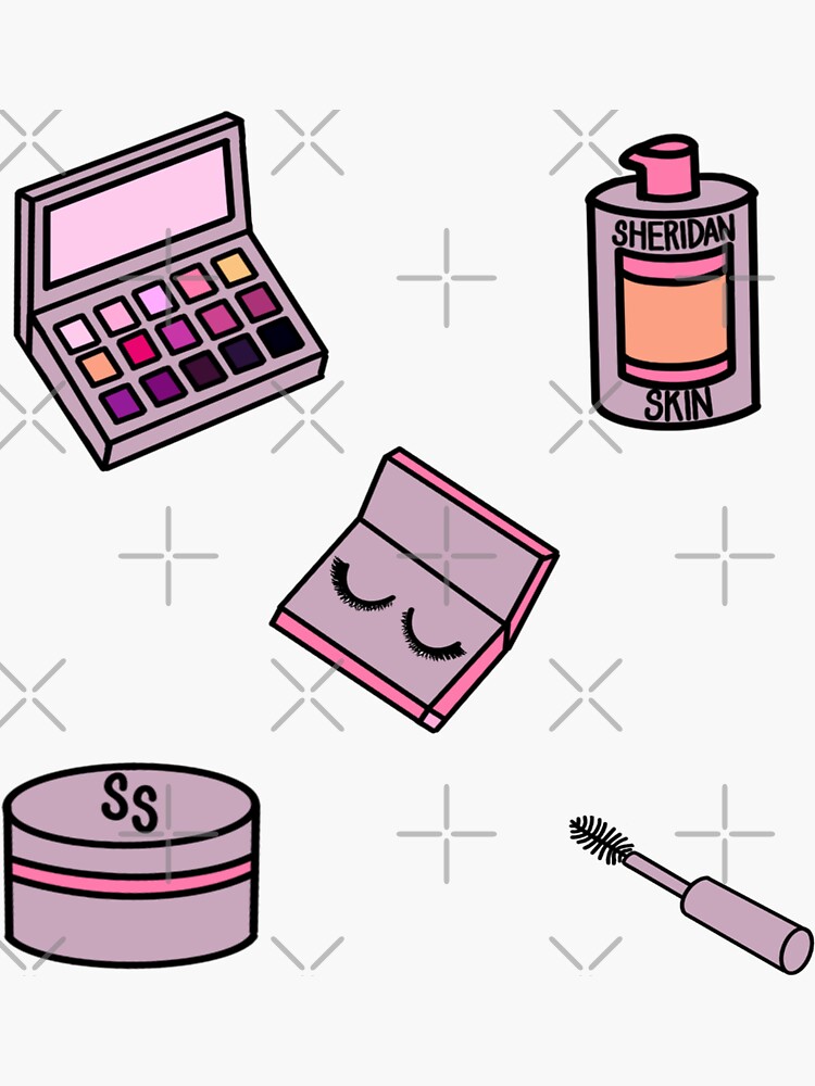 "Make Up Pack" Sticker for Sale by theSheridanShop | Redbubble