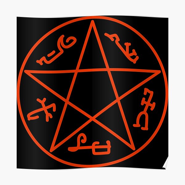 "Devil's Trap Supernatural " Poster by Dr-Faustus | Redbubble