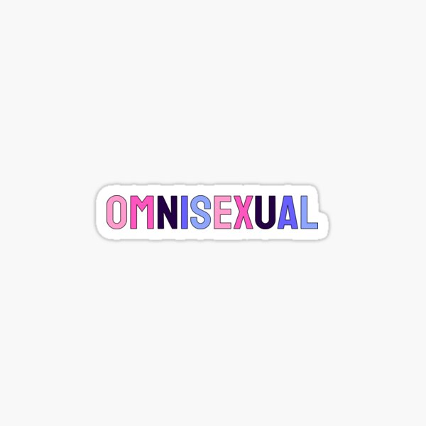 Omnisexual Colors Stickers | Redbubble
