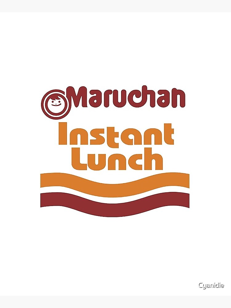 "maruchan " Sticker for Sale by tensleet | Redbubble