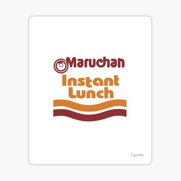 Pegatina «maruchan» de tensleet | Redbubble