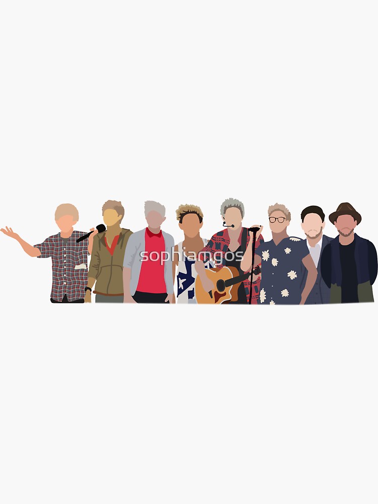 "Niall Horan Eras Outline" Sticker for Sale by sophiamgos | Redbubble