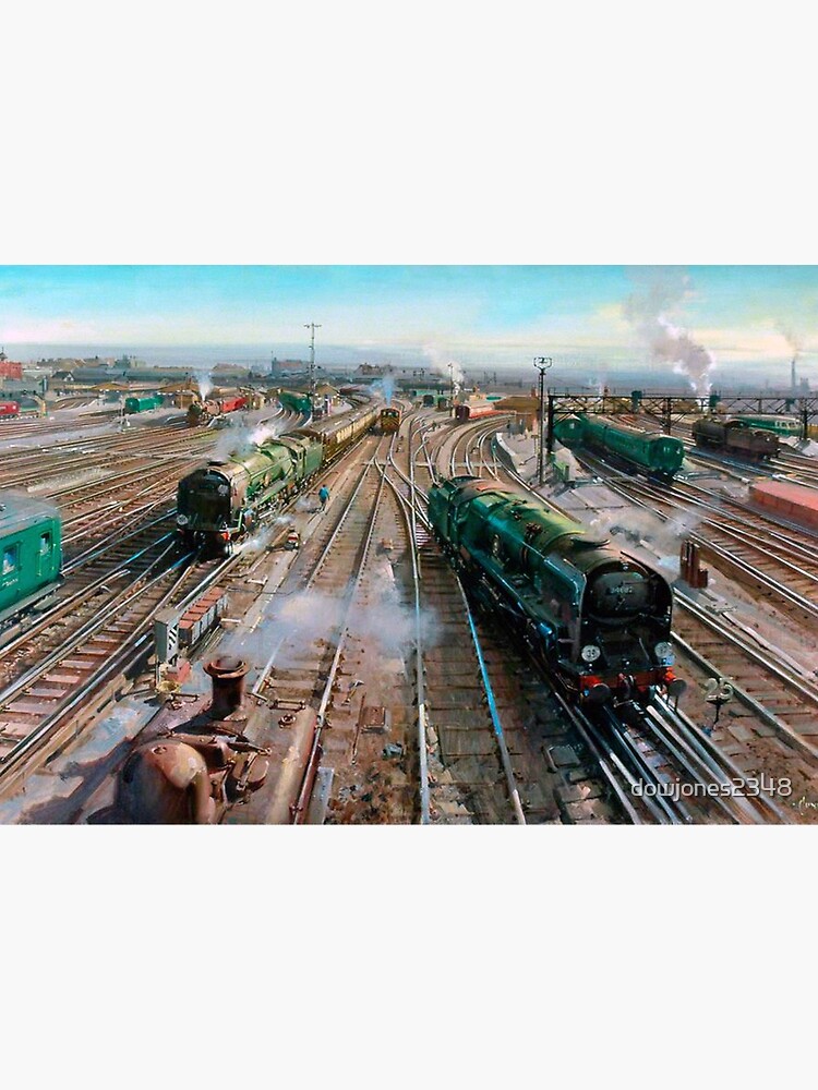 " Clapham Junction by Terence Cuneo, published 1961, printed by ...