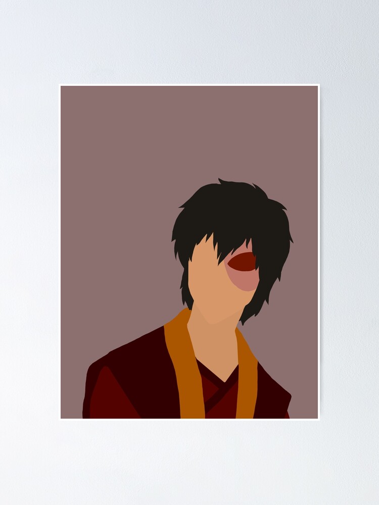 "Zuko- Avatar the Last Airbender" Poster for Sale by Makieroon | Redbubble