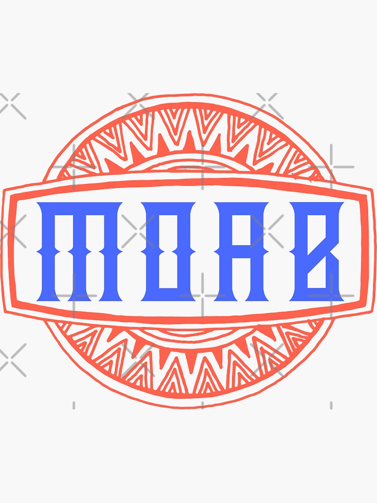 "MOAB Tribal Badge " Sticker for Sale by Sleepygirl2010 | Redbubble
