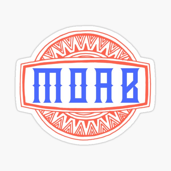 "MOAB Tribal Badge " Sticker for Sale by Sleepygirl2010 | Redbubble
