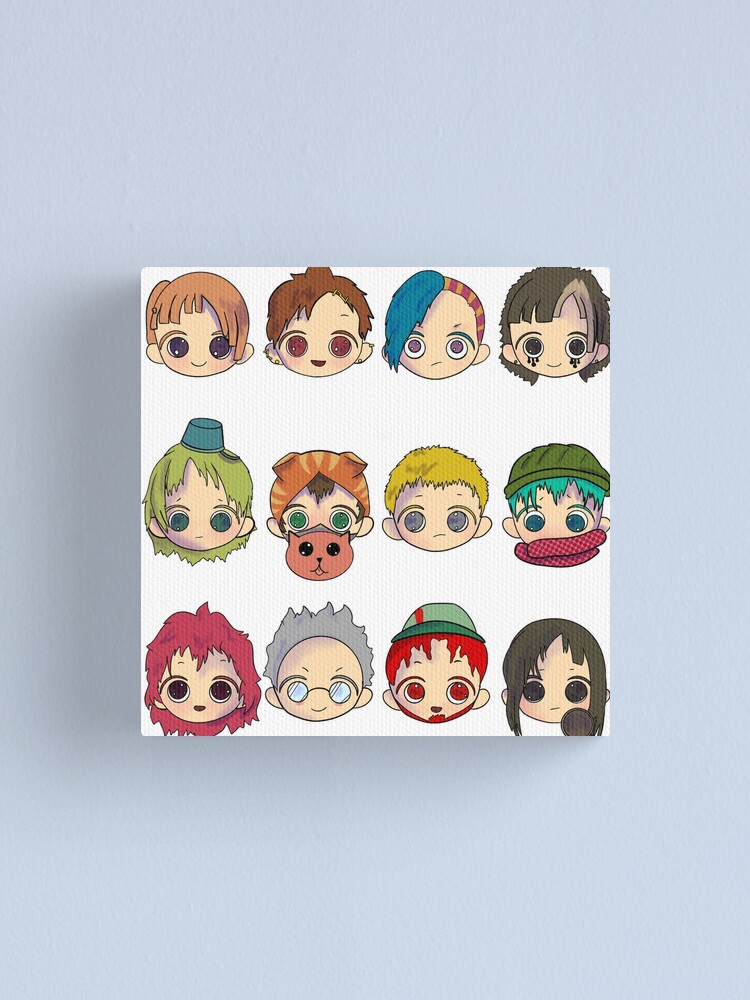 "Chibi YTTD pack " Canvas Print for Sale by AllieJae | Redbubble
