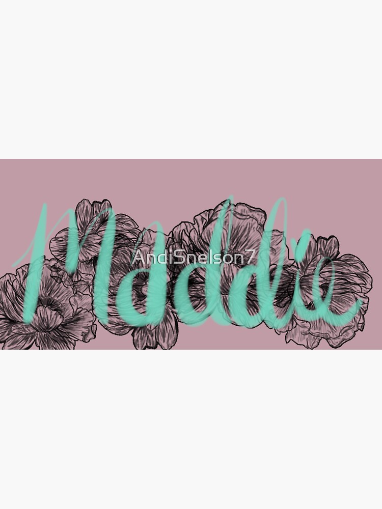 "Maddie" Sticker by AndiSnelson7 | Redbubble
