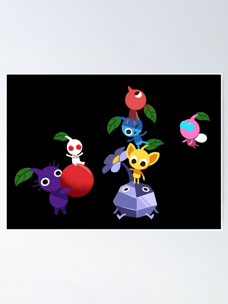 "PIKMIN - Collage of Characters " Poster by ThePawsitives | Redbubble