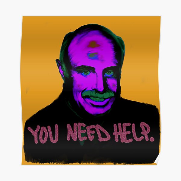 "Purple pop art Dr. Phil " Poster for Sale by SaltCitySage | Redbubble