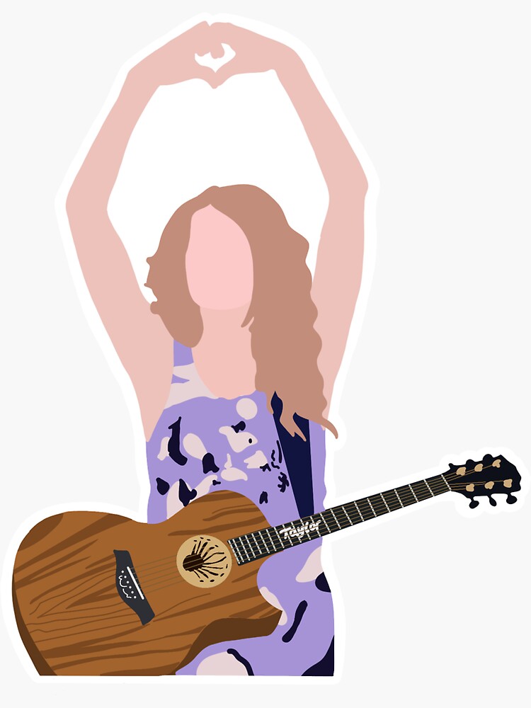 "Taylor Swift Hand Hearts" Sticker for Sale by mwarmund | Redbubble