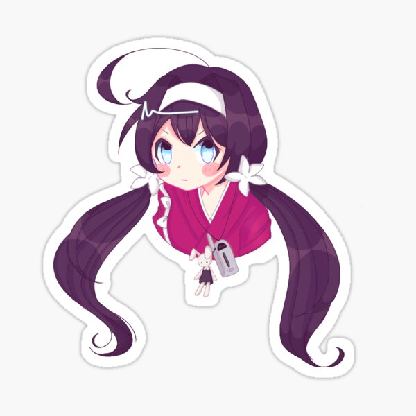 "(Bungou stray dogs) Kyoka Izumi sticker" Sticker by rosekiiaz | Redbubble