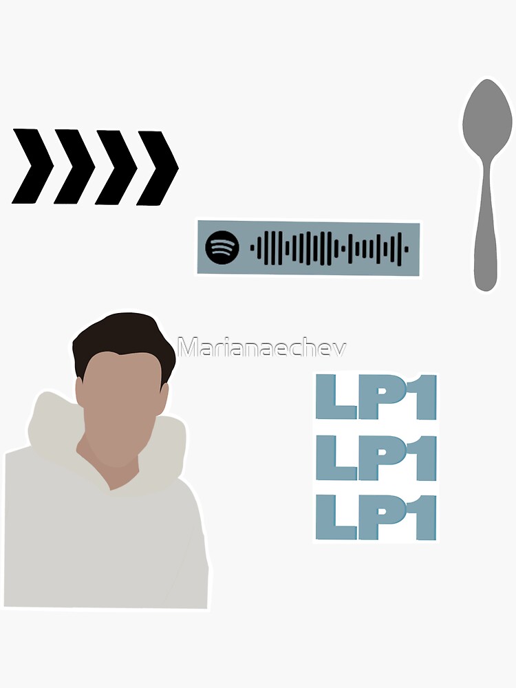 "liam sticker pack" Sticker by Marianaechev | Redbubble
