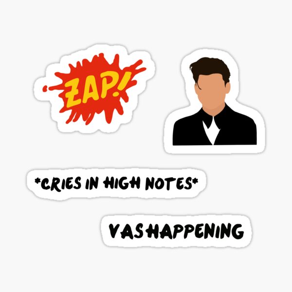 "zayn sticker pack" Sticker by Marianaechev | Redbubble