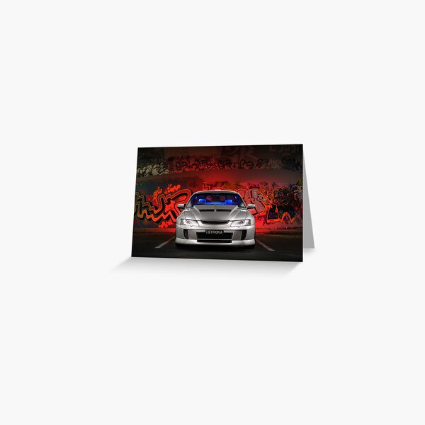 "George Aspite's VY SS Holden Commodore" Greeting Card by HoskingInd ...
