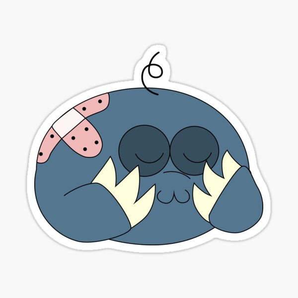 "Blue Kiko" Sticker for Sale by Shleemies | Redbubble