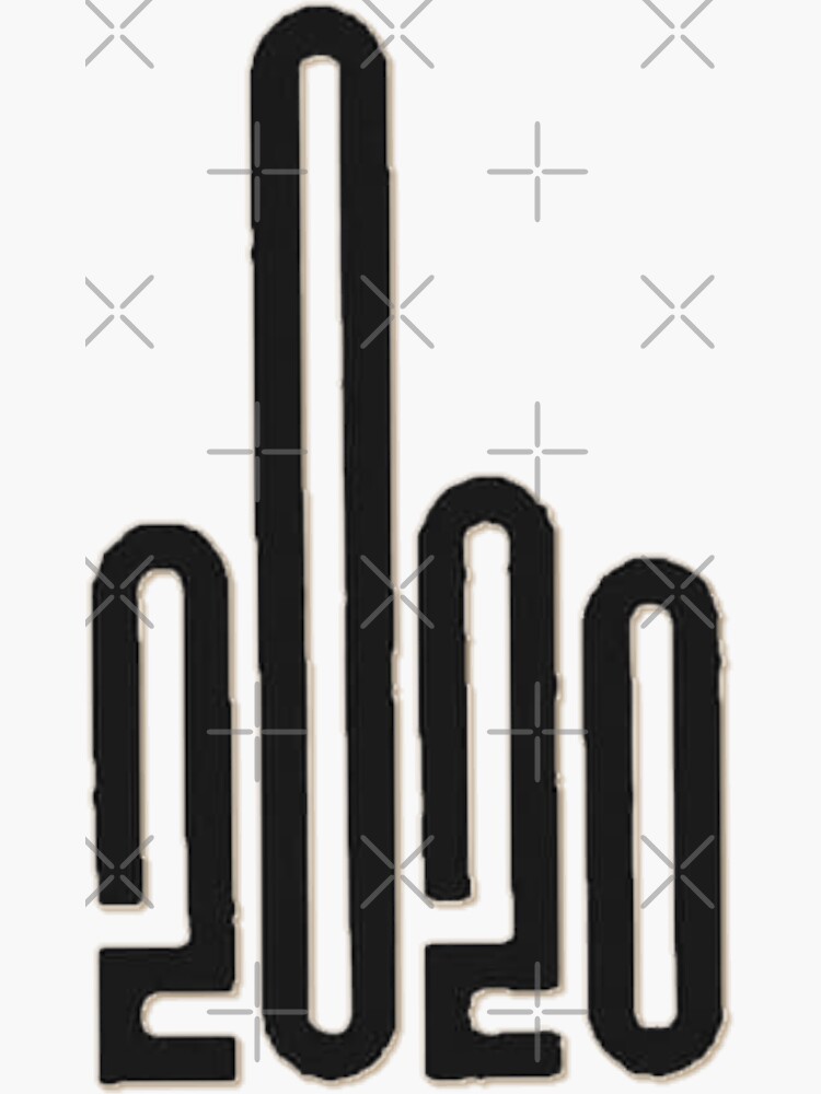 "2020 F* finger" Sticker by mclaurin612 | Redbubble