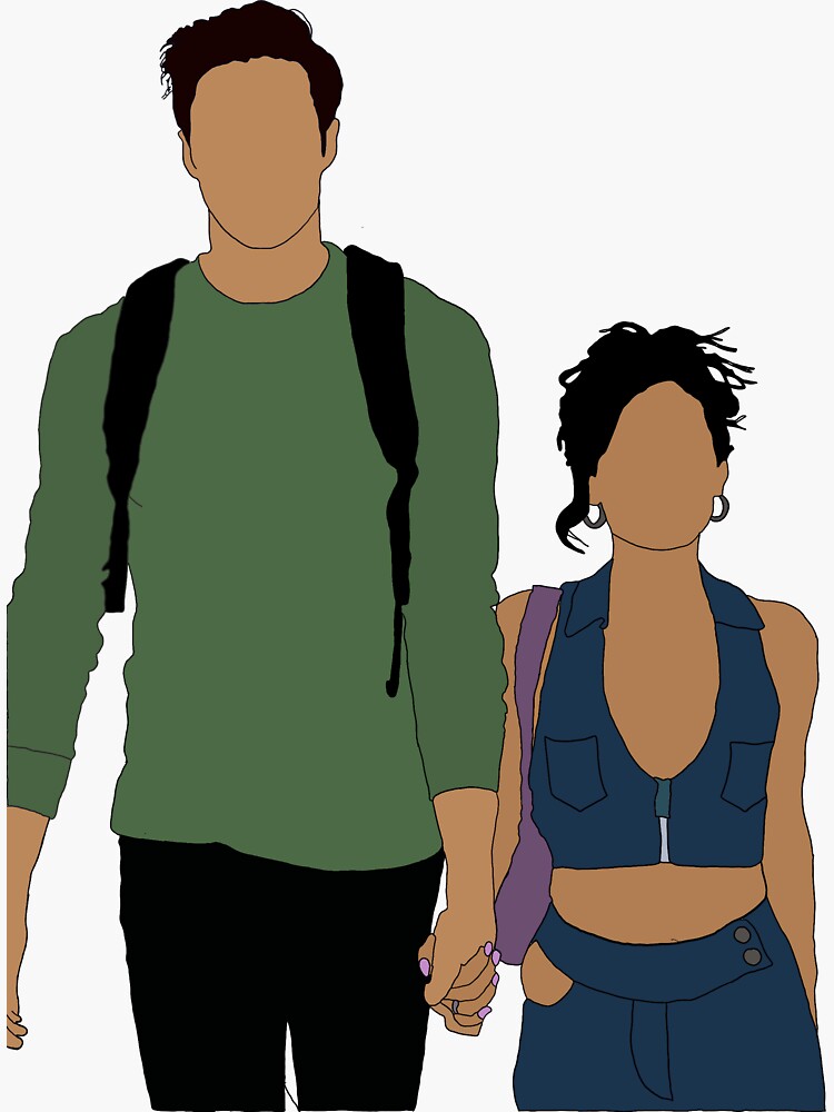 Nate And Maddy Euphoria Sticker For Sale By Abbycordts Redbubble
