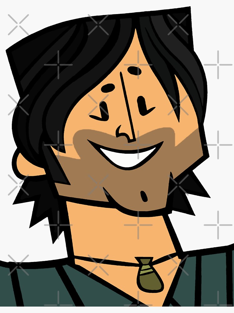 "Chris McLean!!" Sticker by carmen3len | Redbubble