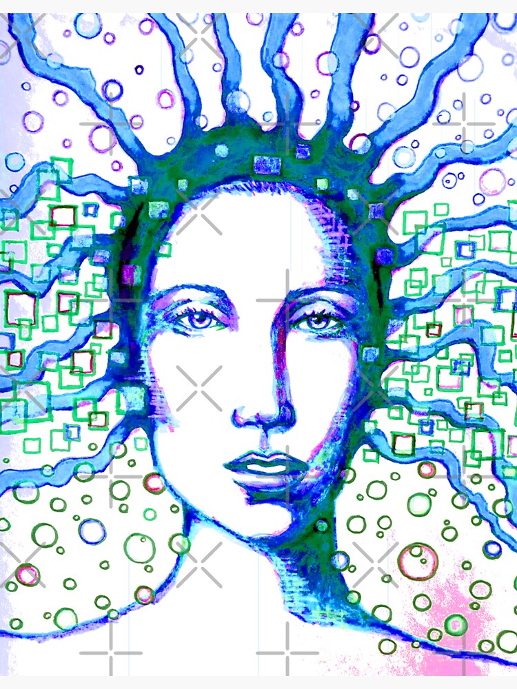 "Brainstorm" Sticker for Sale by wendy-montague | Redbubble