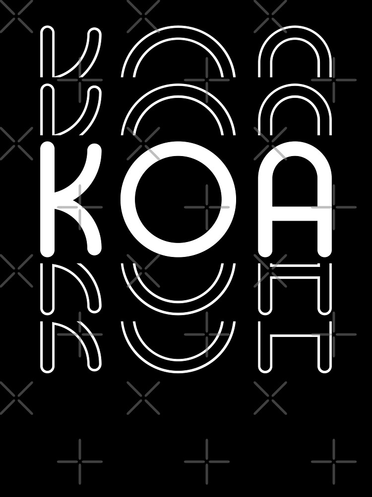 "Name Koa in Black and White Style" Baby One-Piece for Sale by Time-is ...