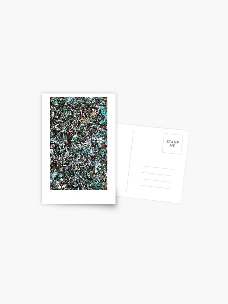 "Full Fathom Five. Jackson Pollock" Postcard for Sale by George ...