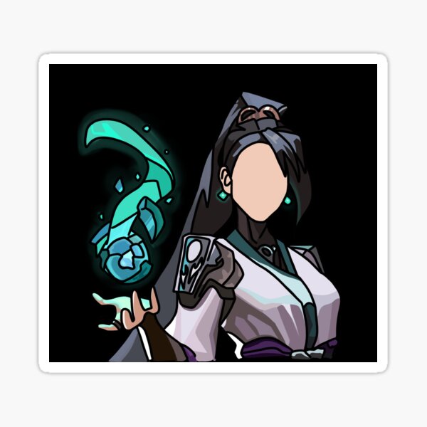 Valorant Sage Riotgames Stickers | Redbubble