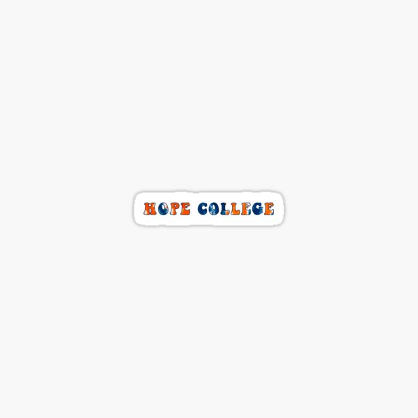 "Hope College Tie-Dye Sticker" Sticker for Sale by stickerskool | Redbubble