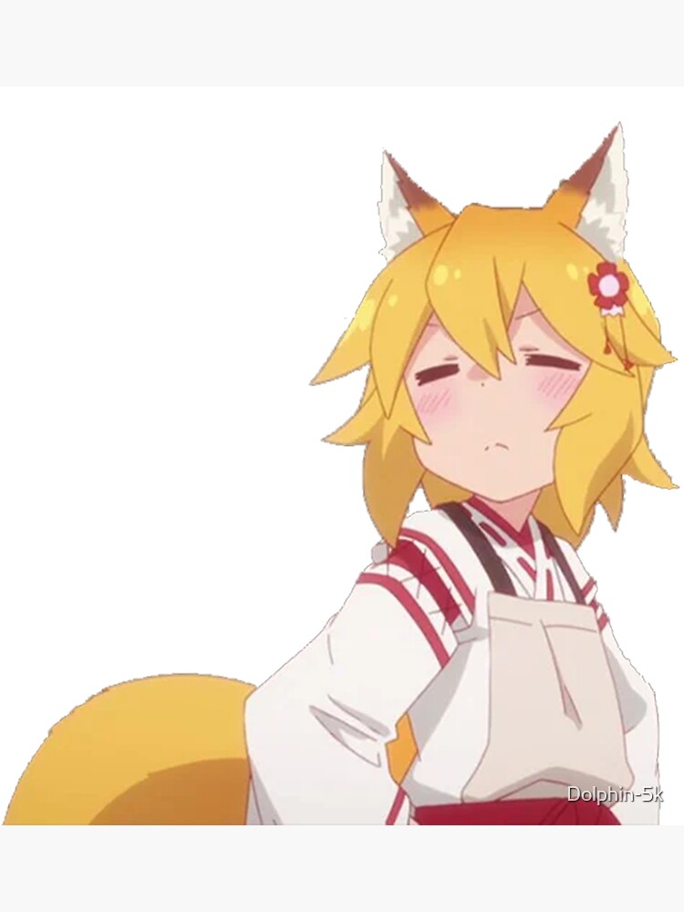 "Senko-san Smug Design" Poster for Sale by Dolphin-5k | Redbubble