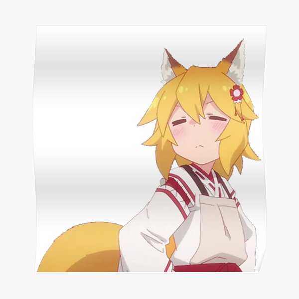 "Senko-san Smug Design" Poster for Sale by Dolphin-5k | Redbubble