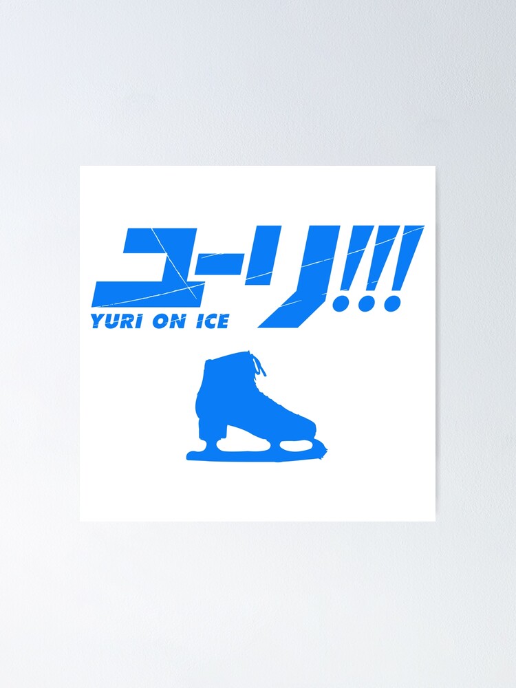 Póster «Yuri On Ice Logo Azul» de otakuchaneru | Redbubble