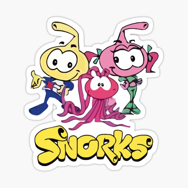 The Snorks Stickers | Redbubble
