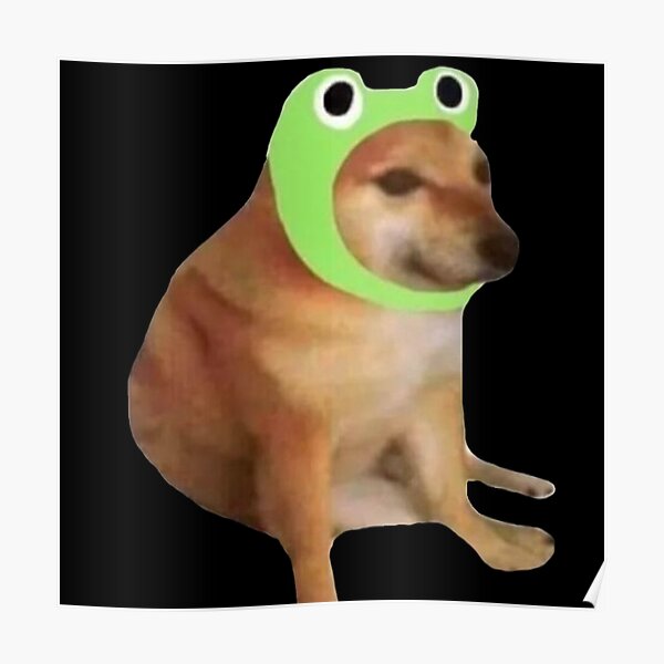 Cheems Reddit Posters | Redbubble