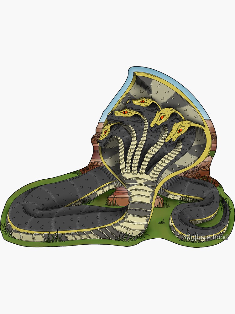 "Mighty Neak" Sticker for Sale by Mythsterhood | Redbubble