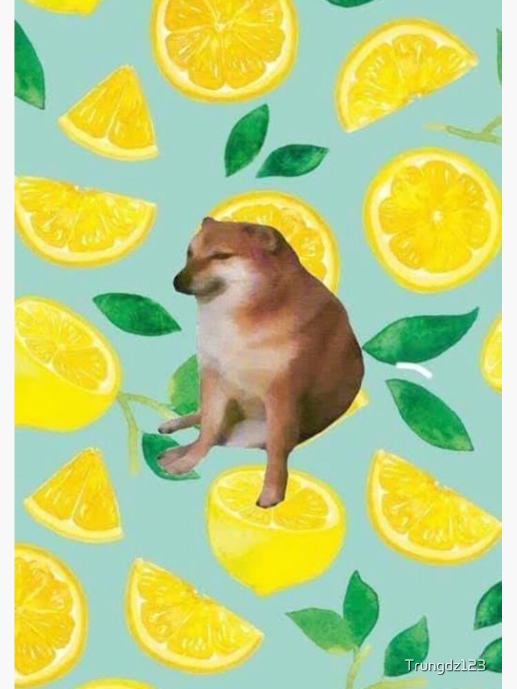 Pegatina «cheems» de Trungdz123 | Redbubble