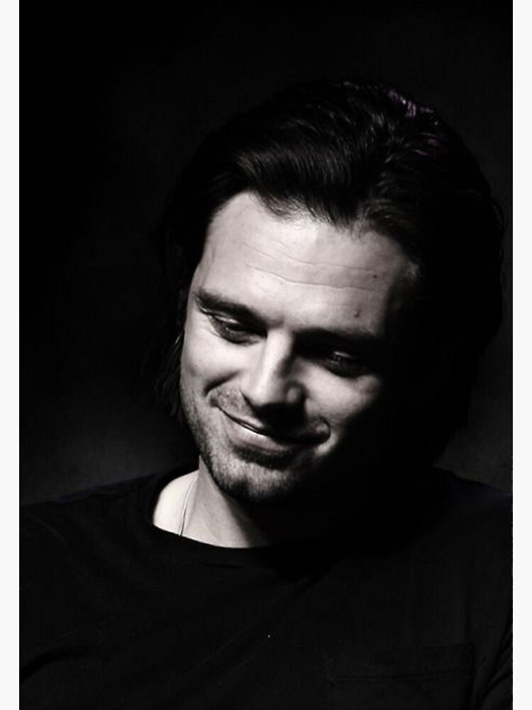"Sebastian Stan" Sticker by nula88 | Redbubble