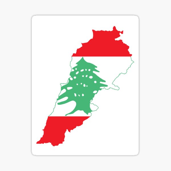 "Lebanon " Sticker for Sale by Fatih0310 | Redbubble