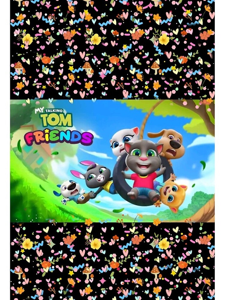 "Talking Tom Friends Theme" iPhone Case for Sale by ReenaBhargav ...