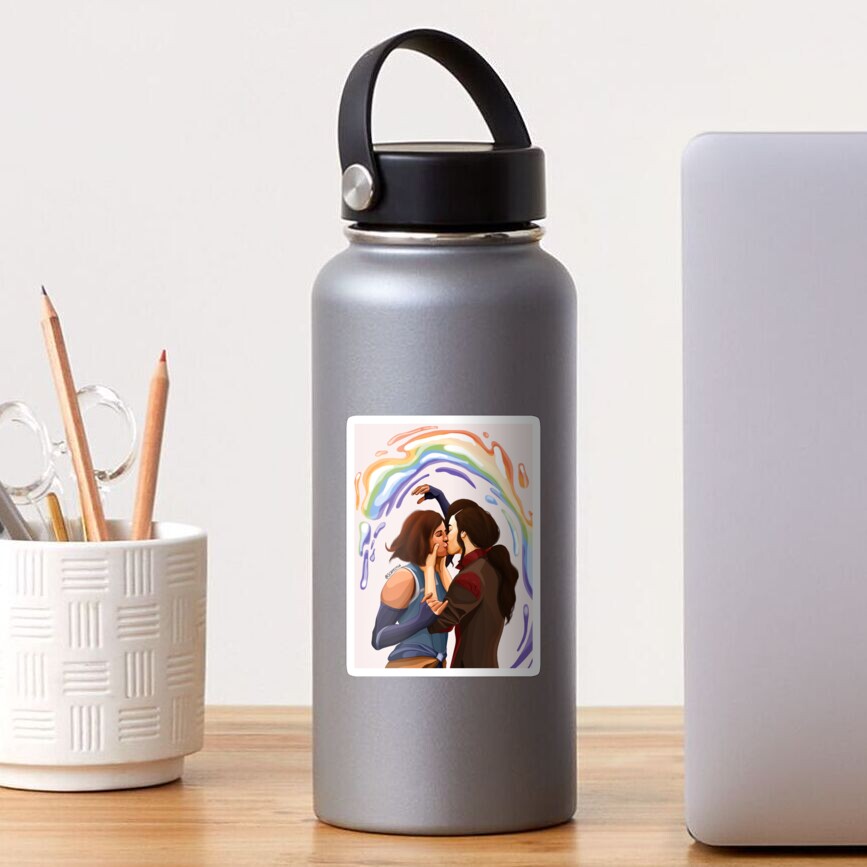 "Pride Korrasami" Sticker by scarecrux | Redbubble