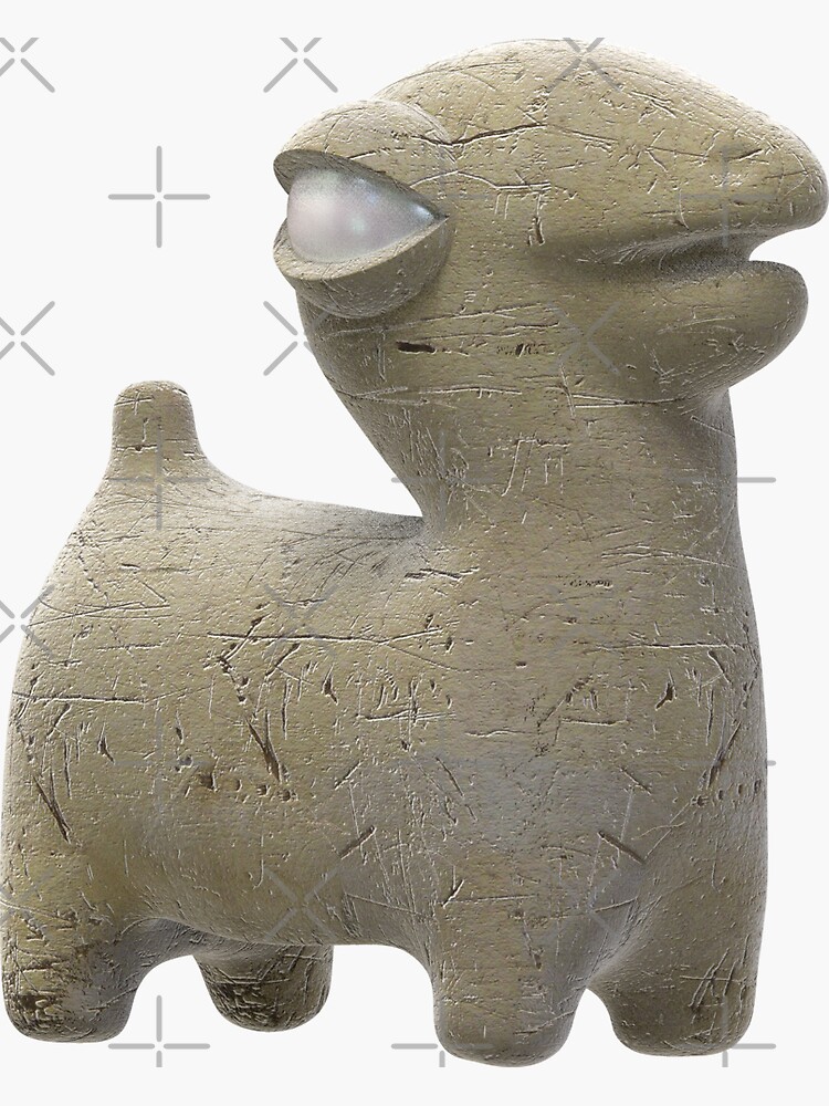 "Stone Creature" Sticker for Sale by AaronKinzer | Redbubble